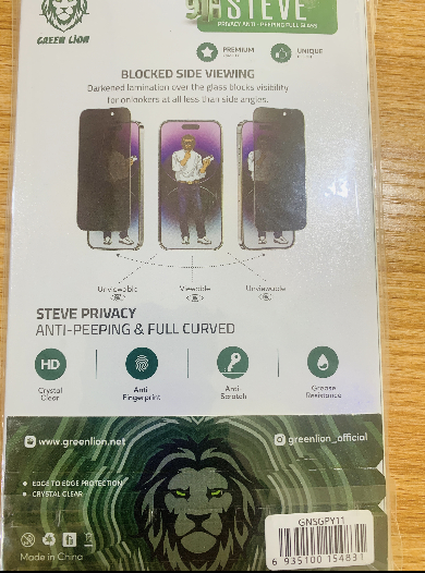 Green Lion Screen Protector Clear - Mac Center Nigeria